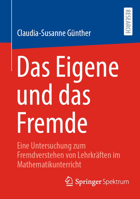 Das Eigene und das Fremde | 9783658429942 | Claudia-Susanne Günther ...