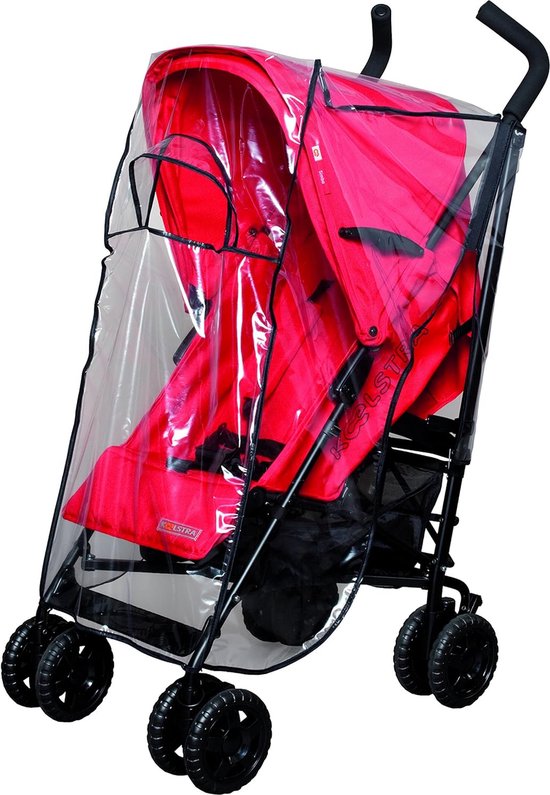 housse de pluie avec fenêtre de visualisation pour poussettes avec toit ...