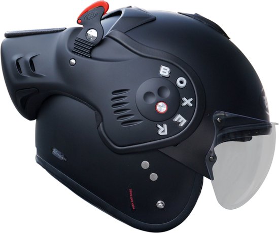 Helm Roof Boxer V8S Mat Zwart SM | bol