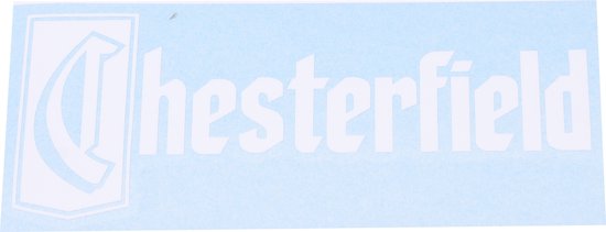 98.072239 STICKER CHESTERFIELD 15CM WIT | bol