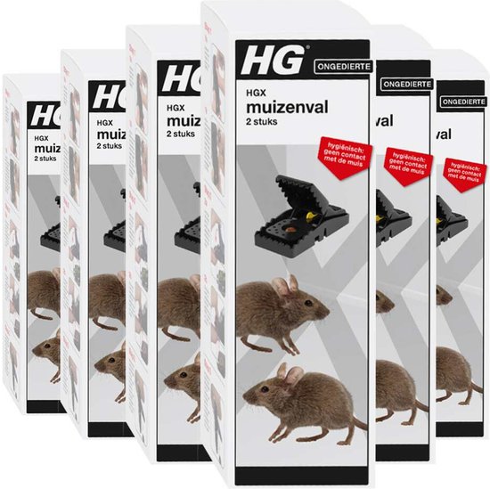 6x HG Muizenval 2 stuks | bol