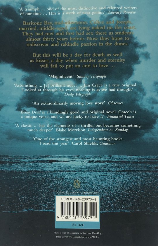 Being Dead, Jim Crace | 9780670889891 | Boeken | bol