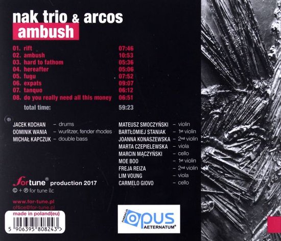 Ambush, Nac Trio & Arcos | CD (album) | Muziek | bol