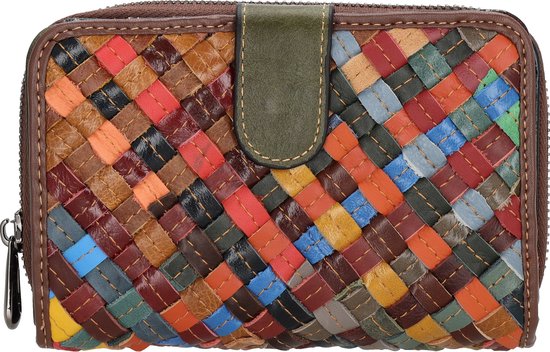 No Label Multi leer Portemonnee - Dames tas | bol