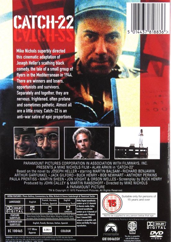 Catch 22 (Dvd), Richard Benjamin | Dvd's | bol