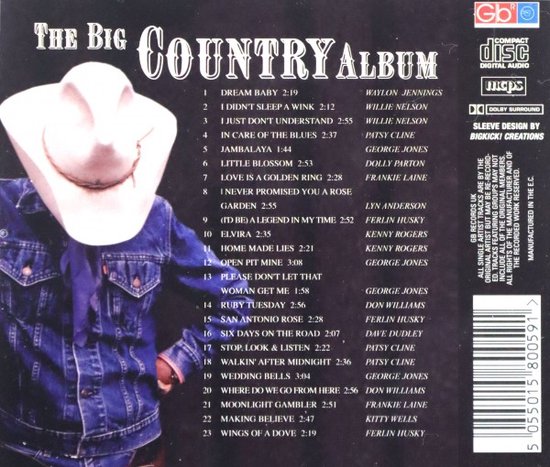Big Country Album, Various | CD (album) | Muziek | bol