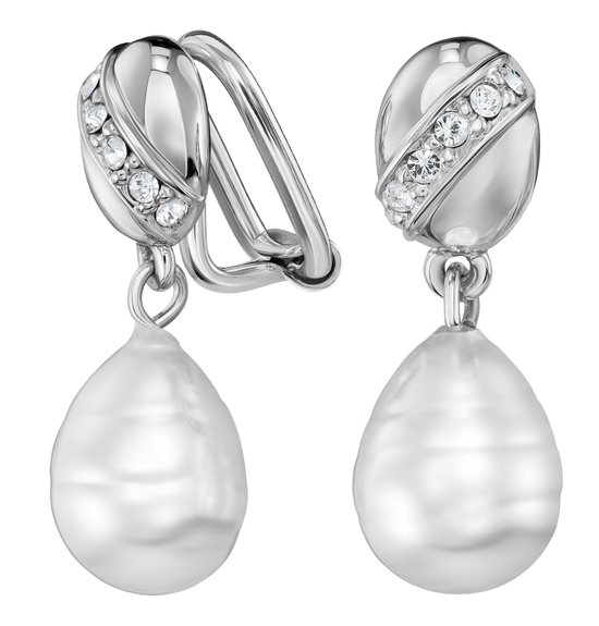 Traveller Clip Oorbellen - Oorclips Dames - Hanger - Zilverkleurig ...