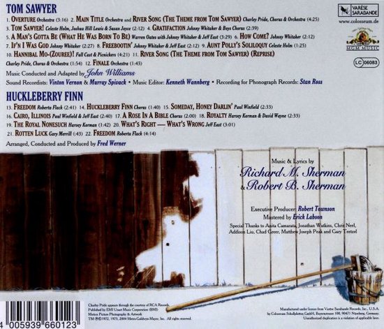 Musical Adaptation of Mark Twain's Tom Sawyer [Original Motion Picture ...