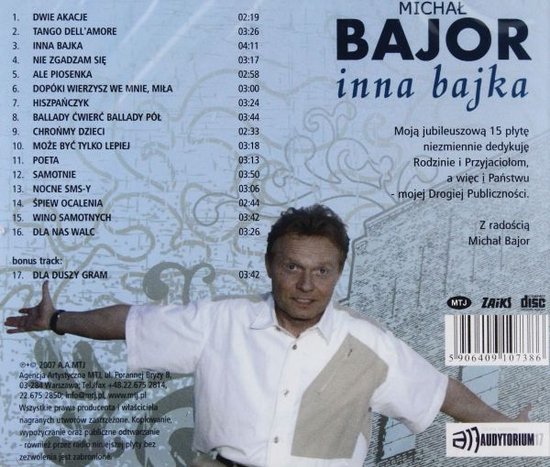 Michał Bajor: Inna bajka [CD], Michal Bajor | Muziek | bol