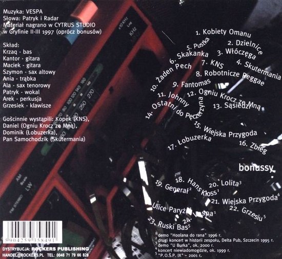 Vespa: S/T (digipack) [CD], Vespa | Muziek | bol