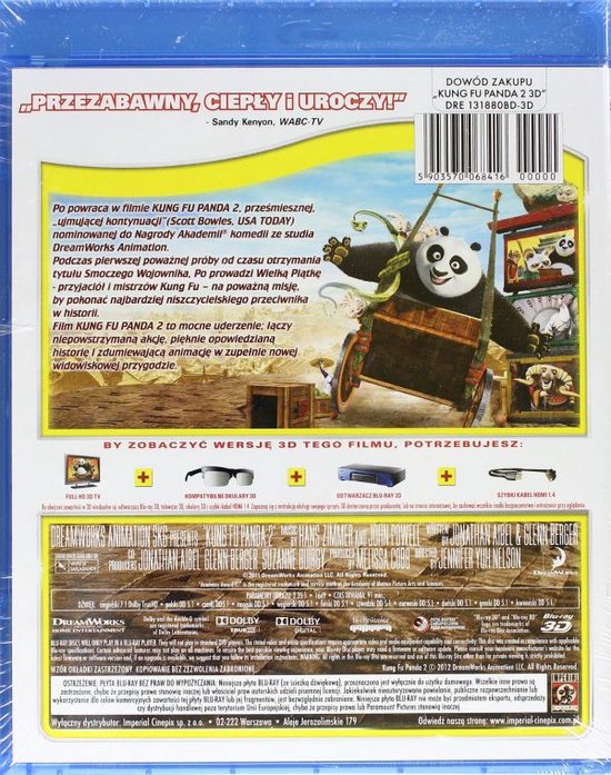Kung Fu Panda 2 [Blu-Ray 3D], Seth Rogen | Dvd's | bol