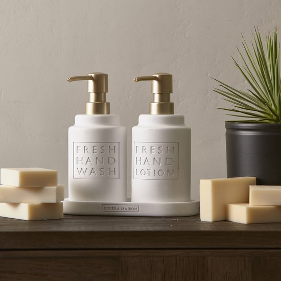 Riviera Maison Zeeppompje - Handzeep & Lotion Dispenser voor toilet ...