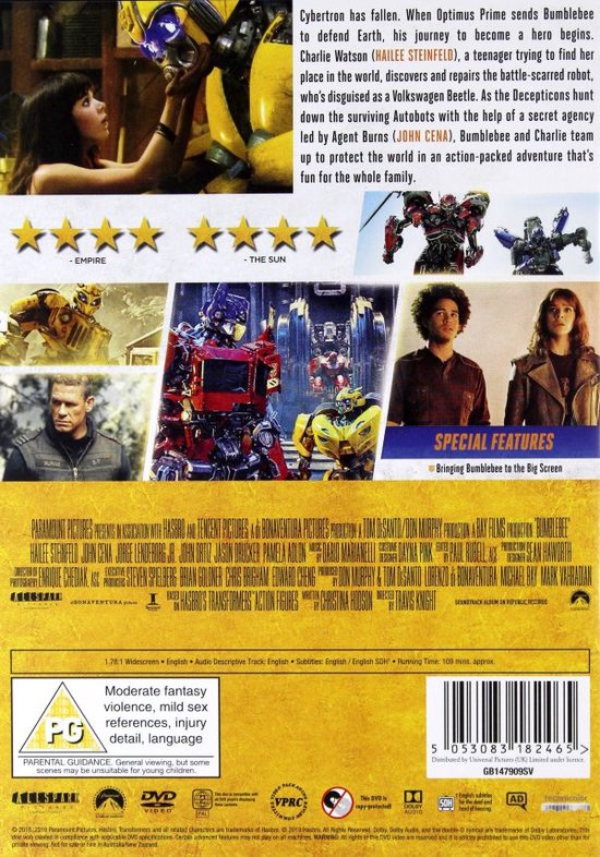 Bumblebee (Dvd), Jason Drucker | Dvd's | bol