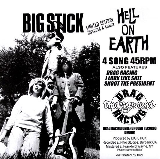 Big Stick - Drag Racing (7" Vinyl Single) ( Limited Edition), Big Stick ...