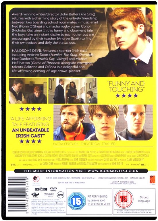 Handsome Devil (Dvd), Ruairi O'Connor | Dvd's | bol