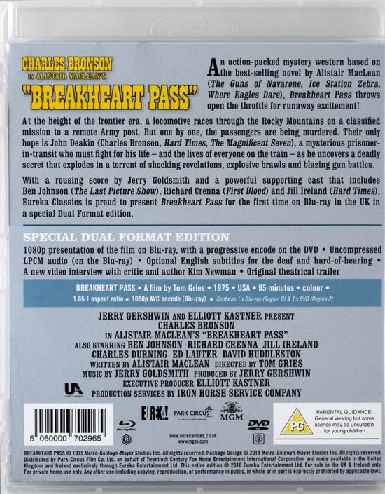 Breakheart Pass (Blu-ray), Jill Ireland | Dvd's | bol