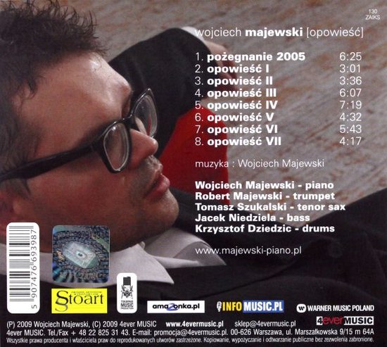 Wojciech Majewski: Opowieść [CD], Wojciech Majewski | Muziek | bol
