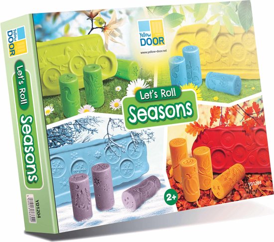 Yellow Door Klei Rollers Let's Roll - 4 Seizoenen 2jr+ | bol