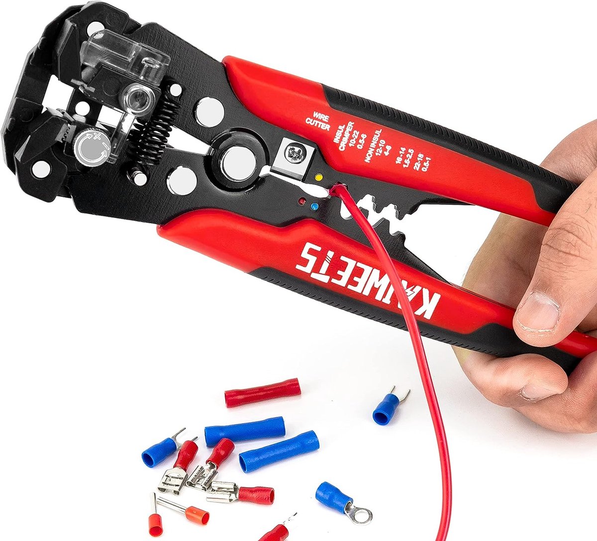 3-in-1 automatische draadstripper en kniptang, krimptang voor ...