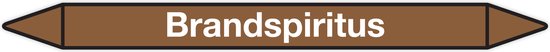 Brandspiritus Pictogramsticker Leidingmarkering - Set van 3 Stickers ...