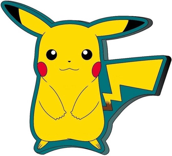 Pokemon Pikachu Shaped Kussen | bol.com