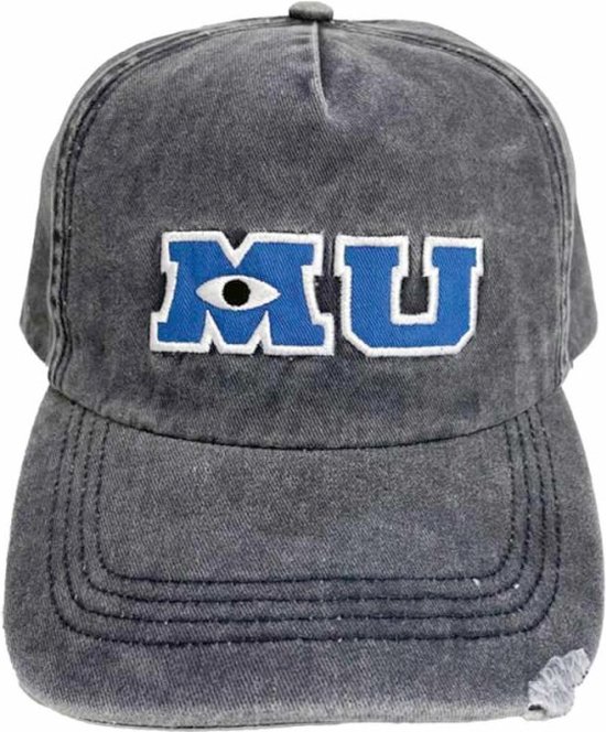 Disney Monsters, Inc. - Monsters University Logo Baseball cap - Grijs | bol