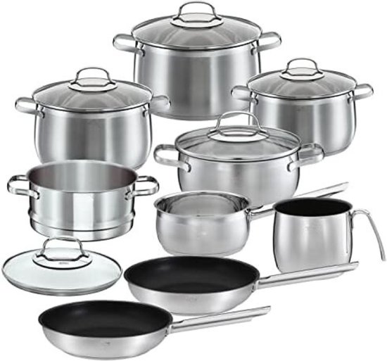 Gratyfied - Pannenset Inductie - Pannenset Inductie Koudgrepen ...