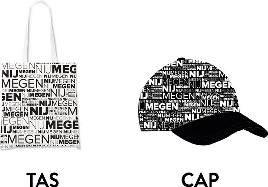 Nijmegen pet & tote bag - Voordeelpakket - Souvenirs Nederland | bol