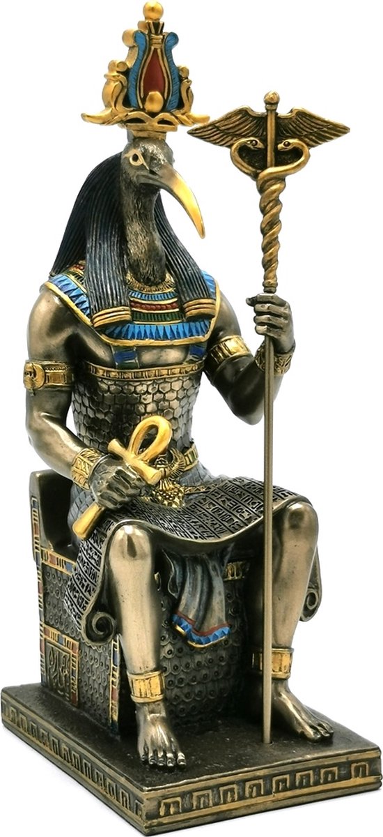 Veronese Design - Thoth Egyptische god van Wijsheid - gebronsd beeld ...