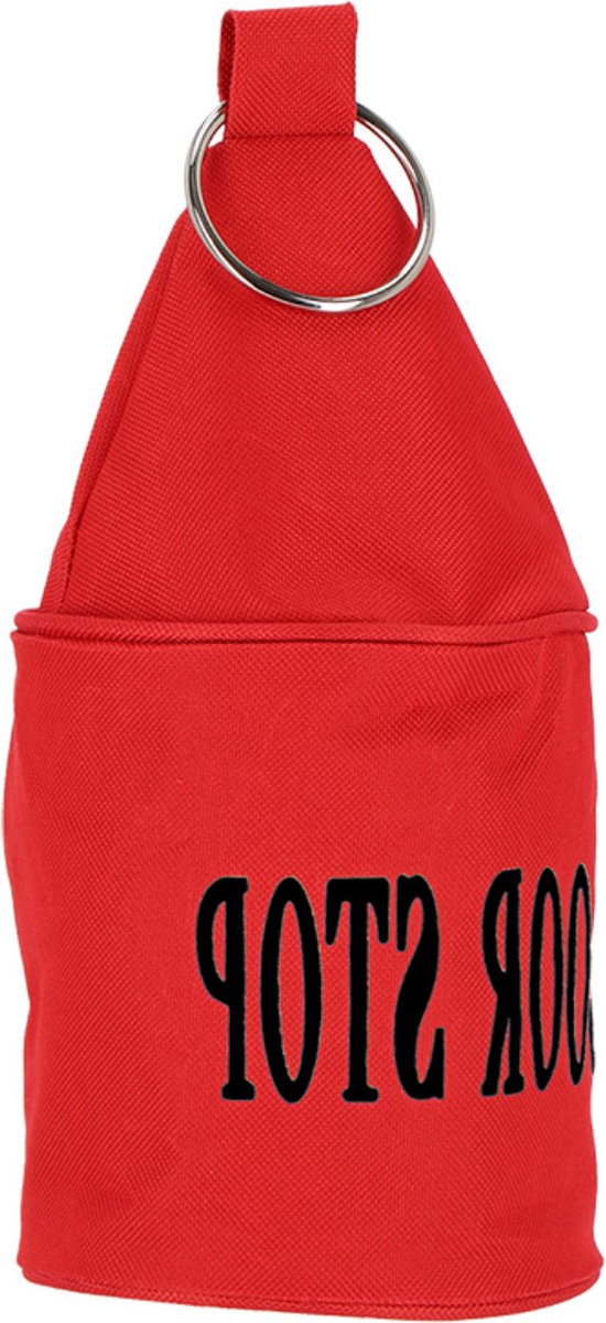 Esschert deurstopper Neon - 2,5 kg - canvas - rood - 13 x 13 x 28.5 cm ...