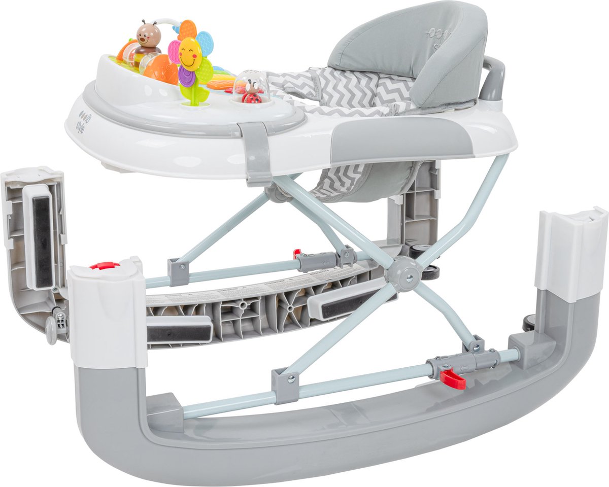 ib style® Loopstoel Babywalker - Baby Loopwagen - Looptrainer ...