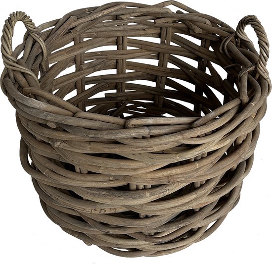 Rotan Mand - Ø37xH39 cm | bol
