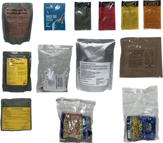 US Army, Nederlandse en Franse Defensie rantsoenen | bol.com