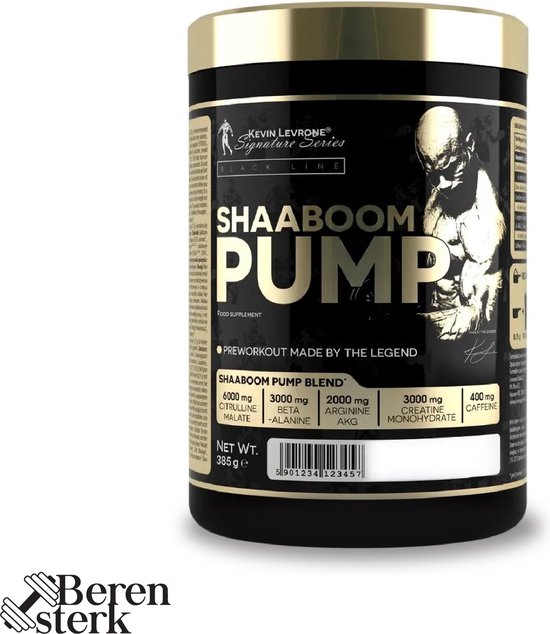 Kevin Levrone - Shaaboom Pump- Pre Workout - Exotic - 385g - AAKG ...
