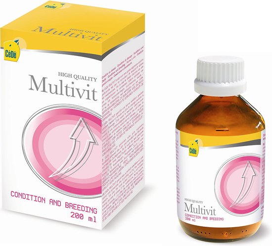 Cédé - Binnenvogelvoer - Vogel - Cédé Multivit 200ml - 1st | bol
