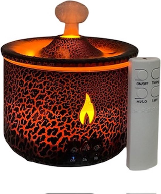 Articka 360ml Vulkaan diffuser met afstandsbediening - Vulcano diffuser ...
