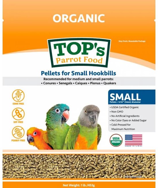 TOP's Parrot Food Small Pellets 1,81 kg | bol