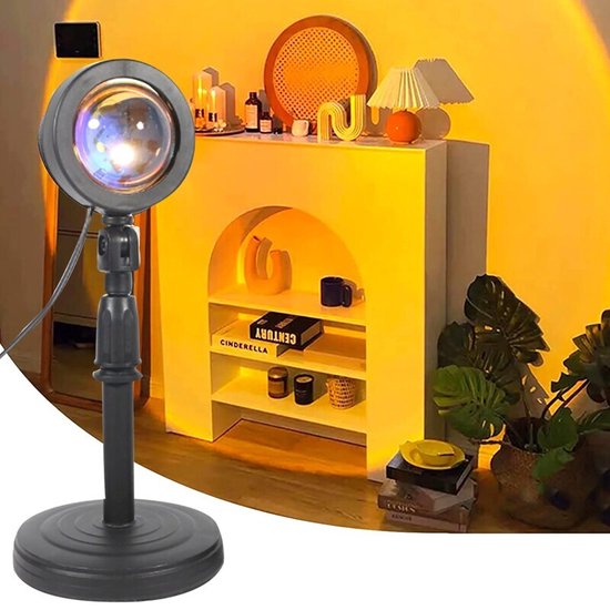 United Sunset Lamp - Adjustable Height 23cm/36cm - USB Powered - SL2258 ...