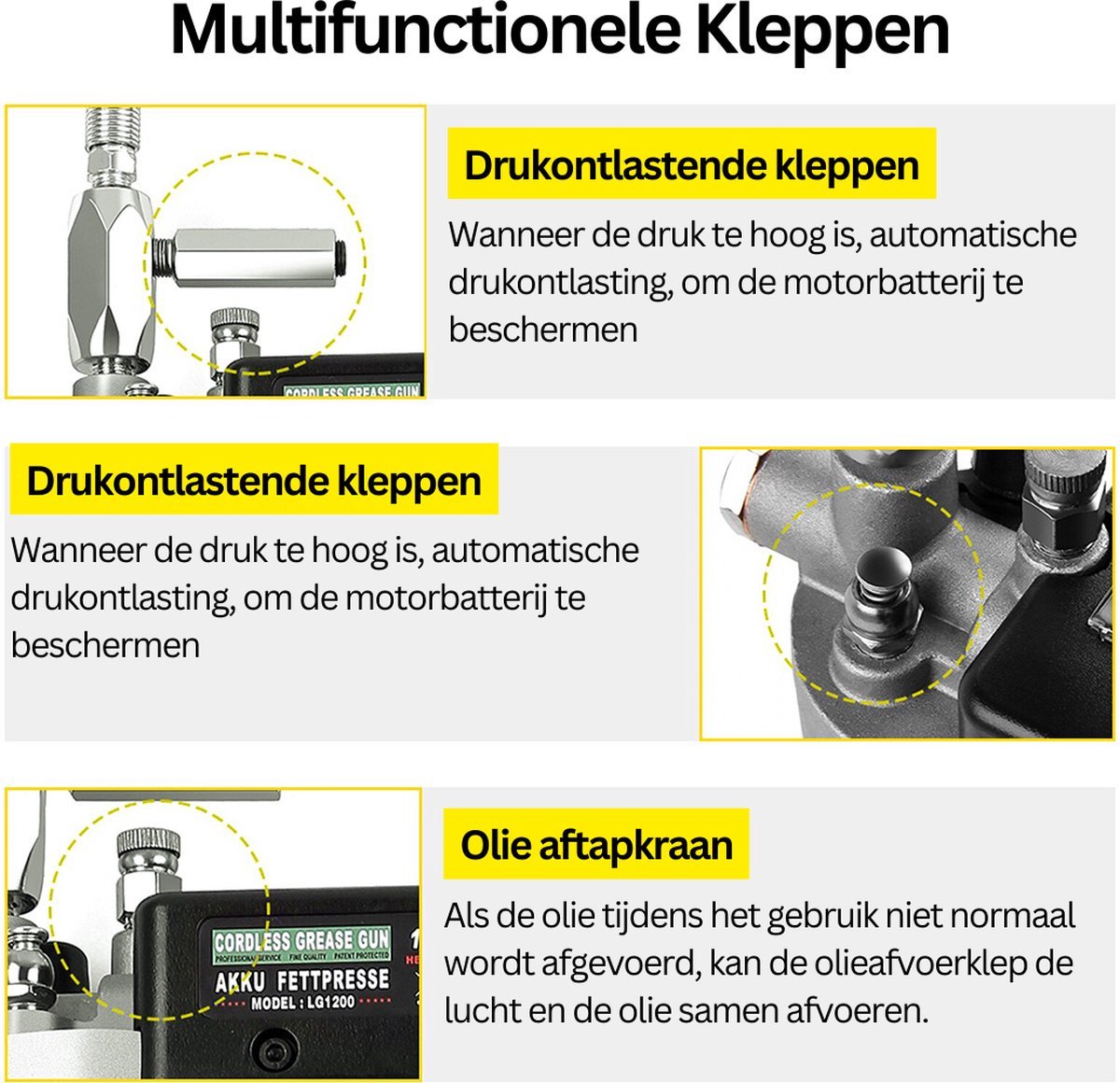 Elektrische Vetspuit – Pneumatische Vetspuit Met 2 Accu’s – Met ...