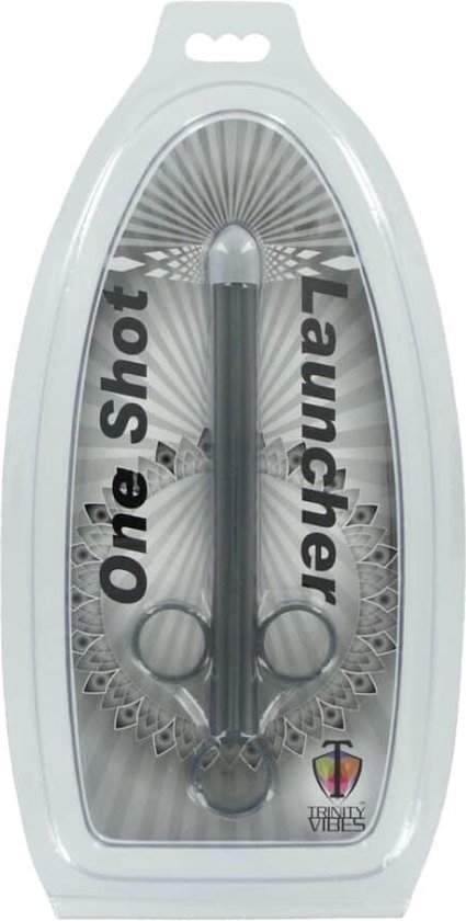 XR Brands One Shot Launcher - Glijmiddel Launcher black | bol