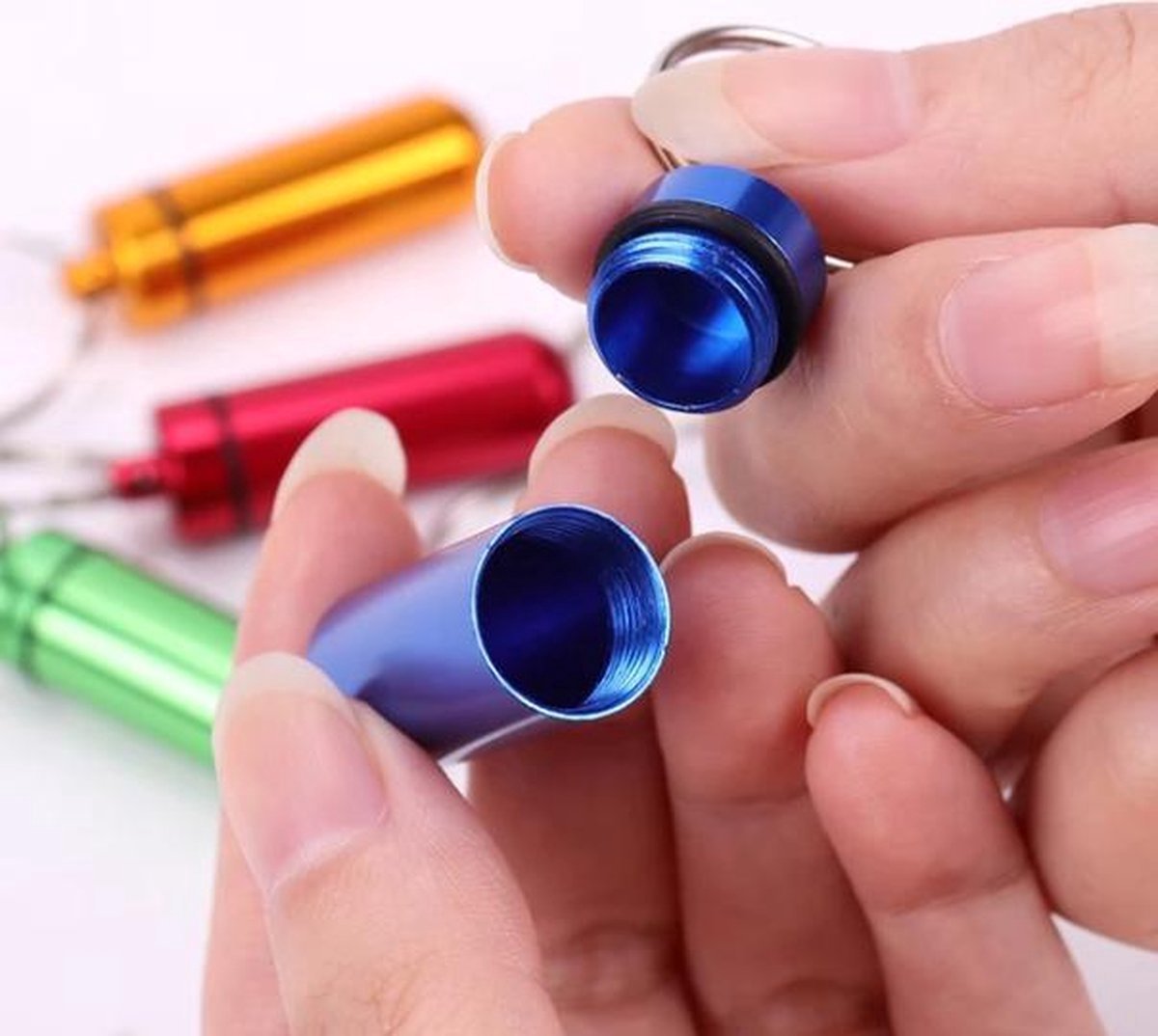 CHPN - Waterdichte sleutelhanger - Medicijn-Koker - - Pillen-Koker ...