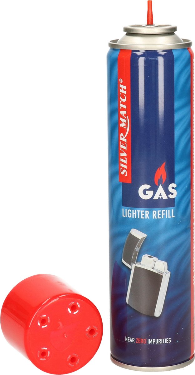 1x Aanstekergas / butaan gas 300 ml - Bus aanstekervulling Rex | bol