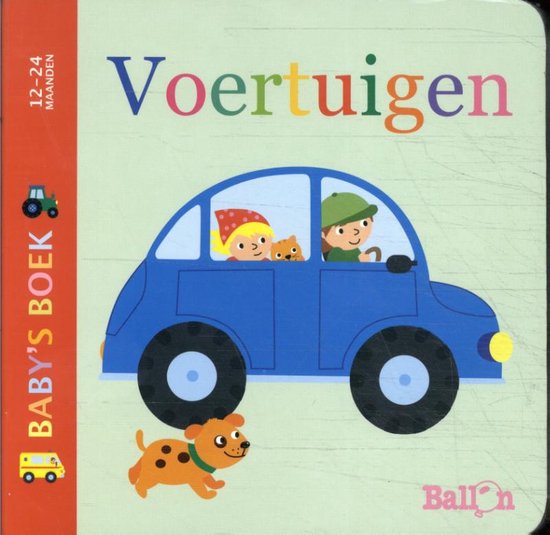 Baby's boek 1 - Voertuigen | 9789463075398 | Boeken | bol