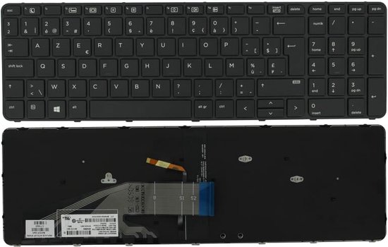 HP Laptop Toetsenbord Azerty BE + Backlight | bol