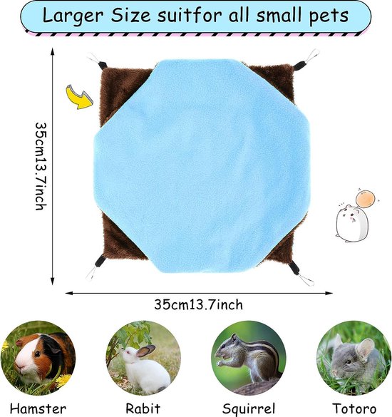 Guinea pigs, hammock, hammock for small animals, cuddle den, guinea ...