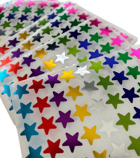RyC Toys sterrenstickers -10 pack | 450 metallic star stickers - 9 ...