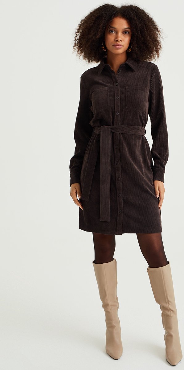 WE Fashion Dames corduroy jurk | bol