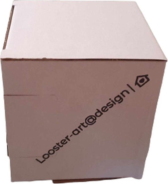 Koffie beker - thee mok - geen doei maar dag tot ziens met een glimlach - cartoon face... | bol