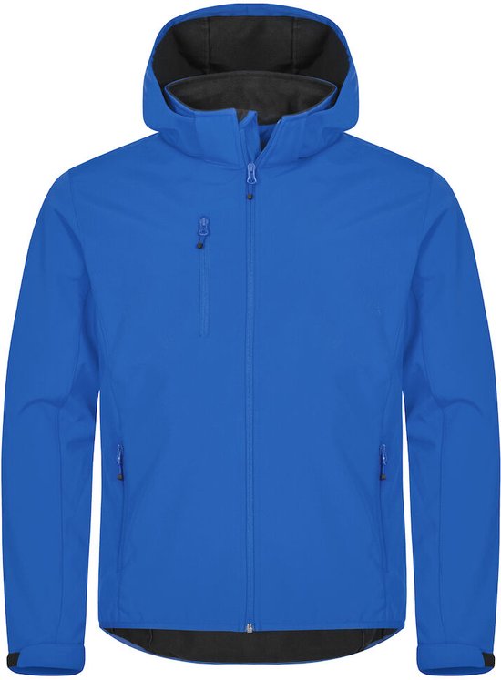Clique Basic Hoody Softshell Jacket 020912 - Mannen - Kobalt - S | bol