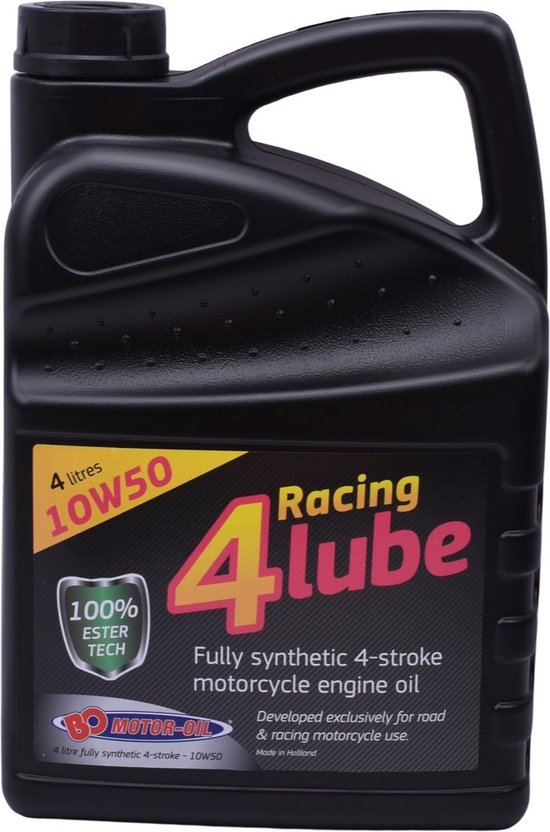 Motorolie BO Racing 4 Lube 10W-50 Synth Ester (4L) | bol
